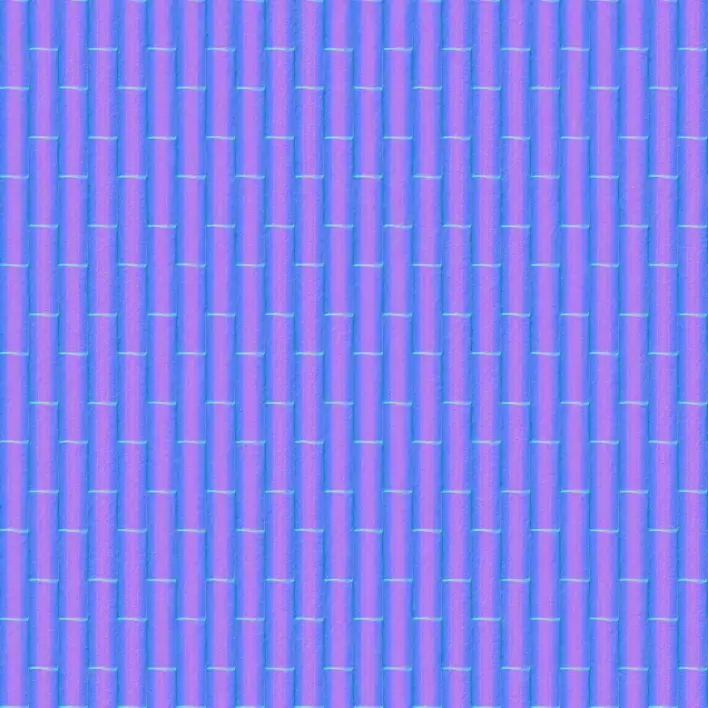 Beige Stone Roof Tiles PBR Texture