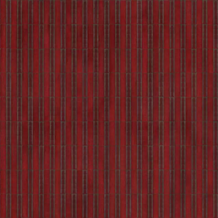 Red Painted Wooden Roof PBR Texture