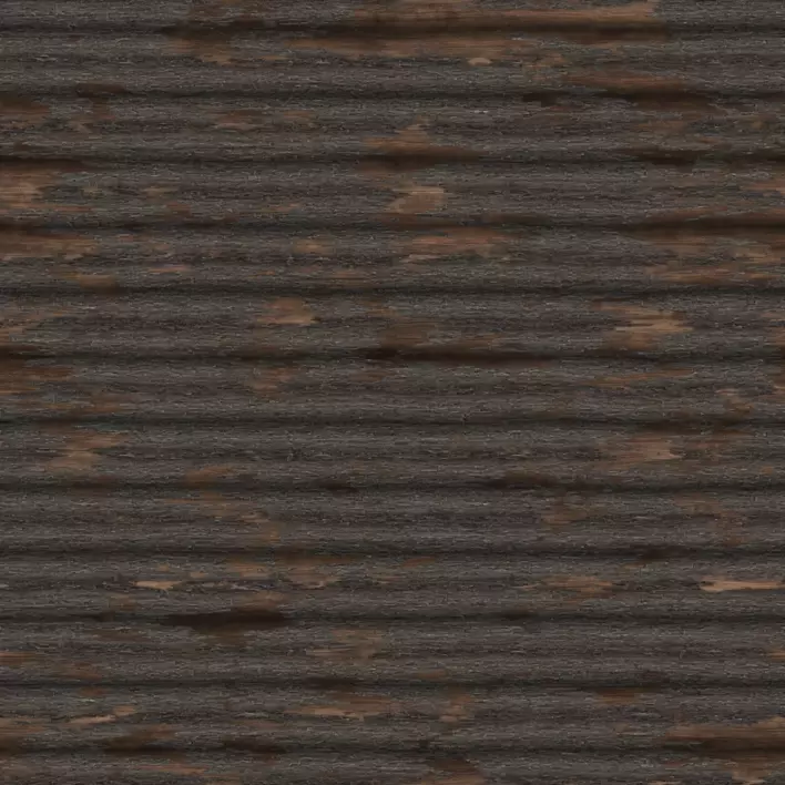 Tree Bark Horizontal Wooden Logs PBR Texture