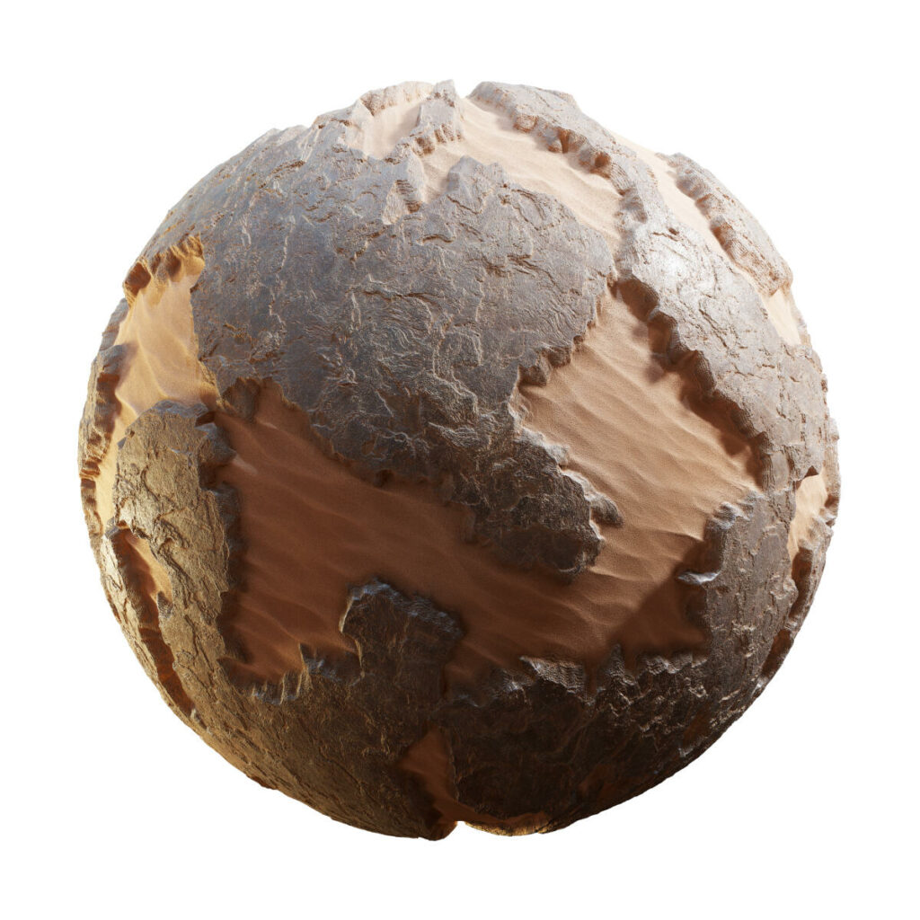Desert Sand Rock PBR Texture