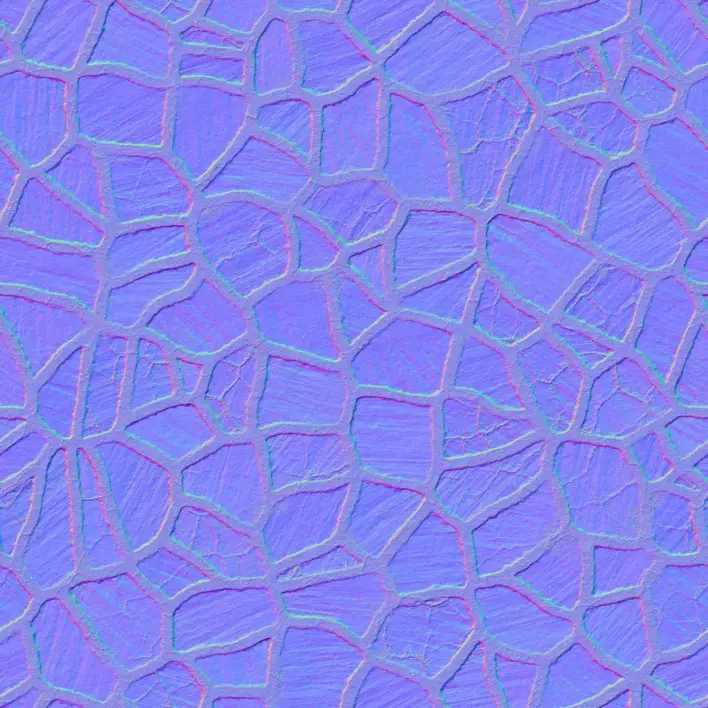 Flagstone Pavement PBR Texture