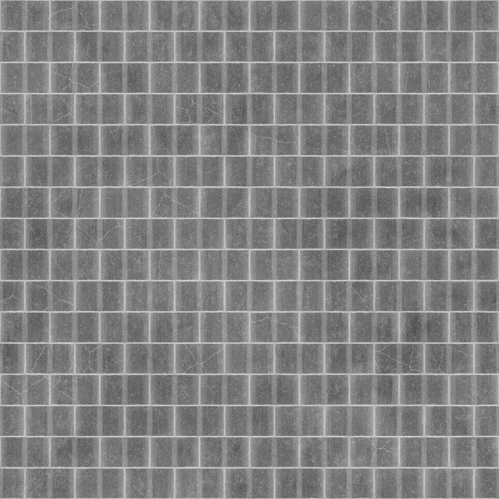 Grey Cinder Block Wall PBR Texture