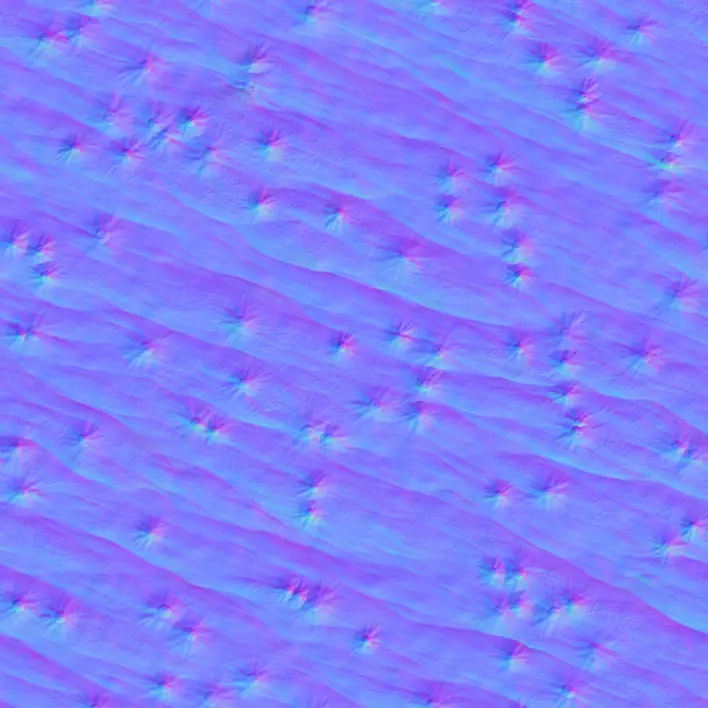 Infected Crature Skin PBR Texture