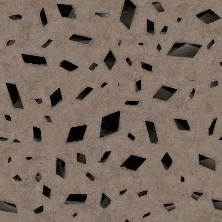 Metal Shards on Sand PBR Texture