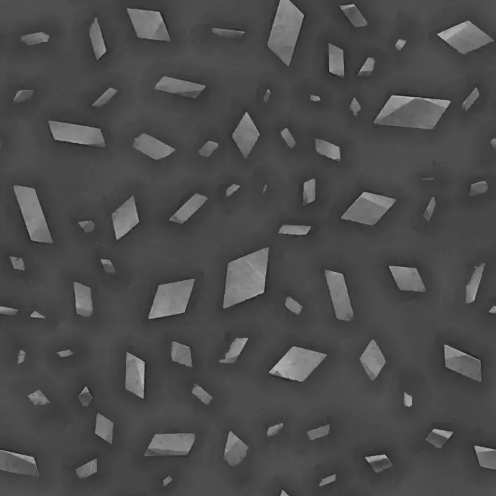 Metal Shards on Sand PBR Texture