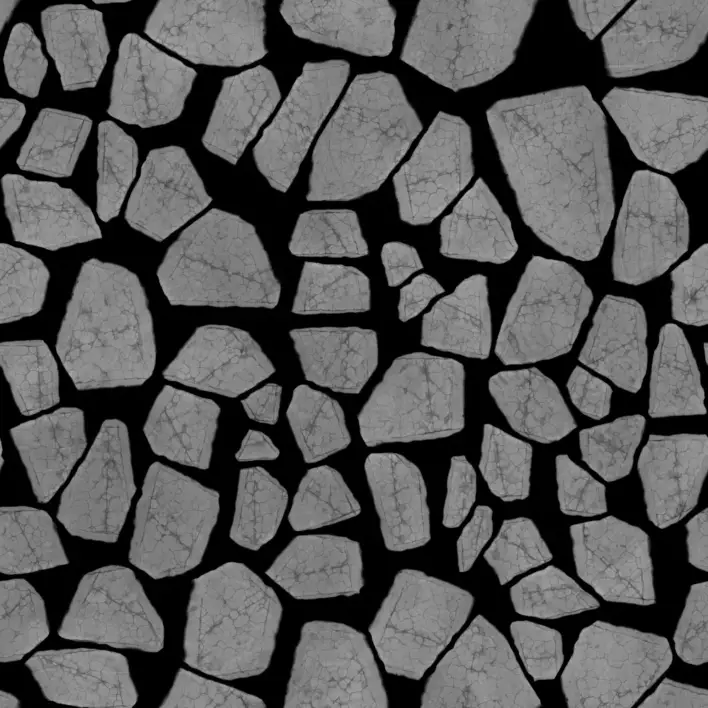 Stylized Lava Rocks PBR Texture