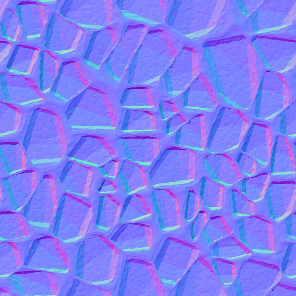 Stylized Lava Rocks PBR Texture Stylized Lava Rocks PBR Texture