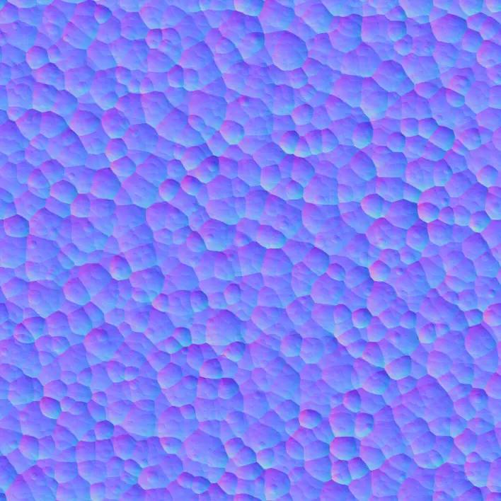 Purple Alien Crystal PBR Texture