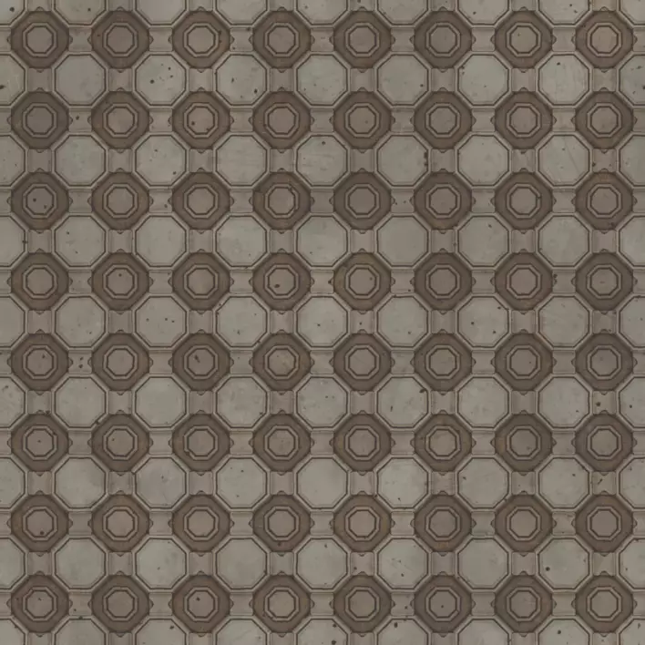 Rusty Metal Wall Panels PBR Texture