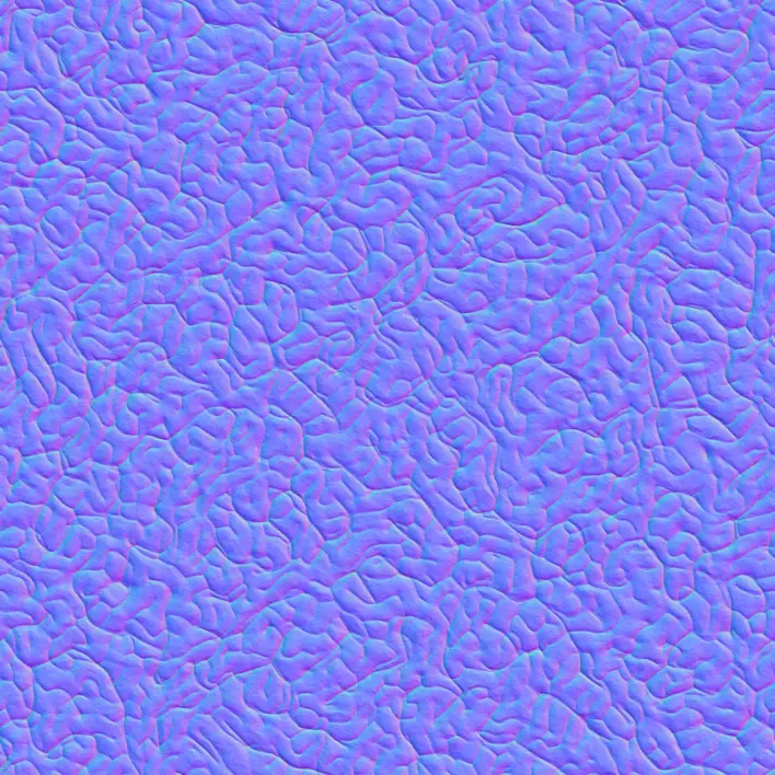 Purple Alien Brain PBR Texture