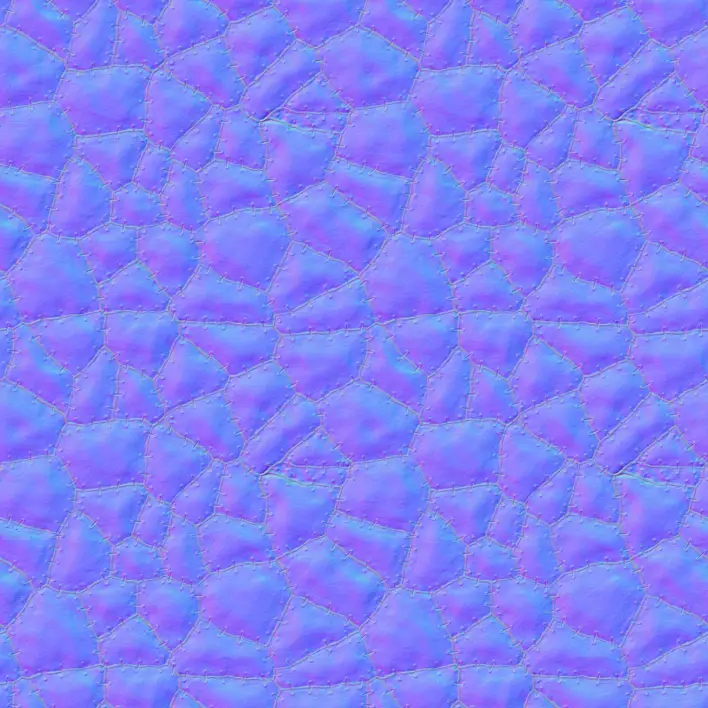 Stampled Zombie Skin PBR Texture