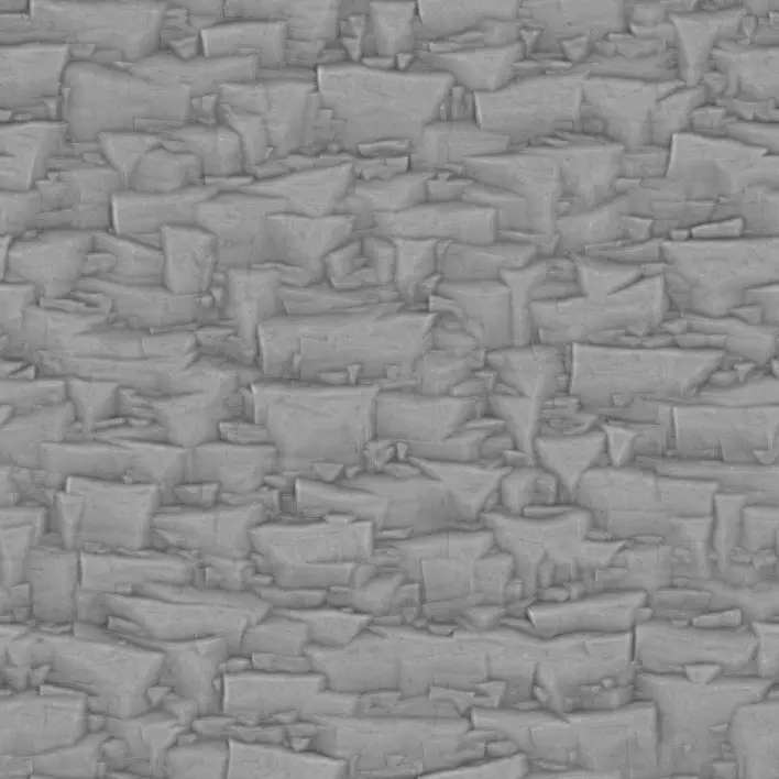 Stylized Rocky Cliff PBR Texture